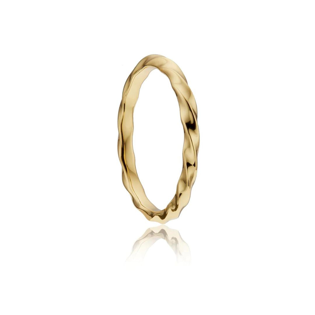 Gold Twist Ring – LILY & ROO